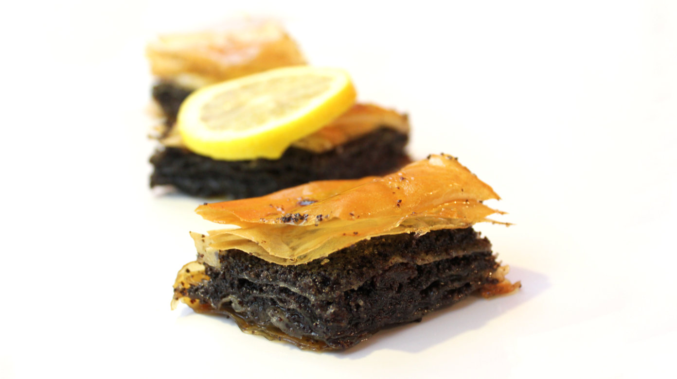 Suha pita s makom - Recepttura