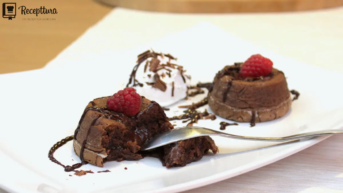 Lava kolač - Recepttura