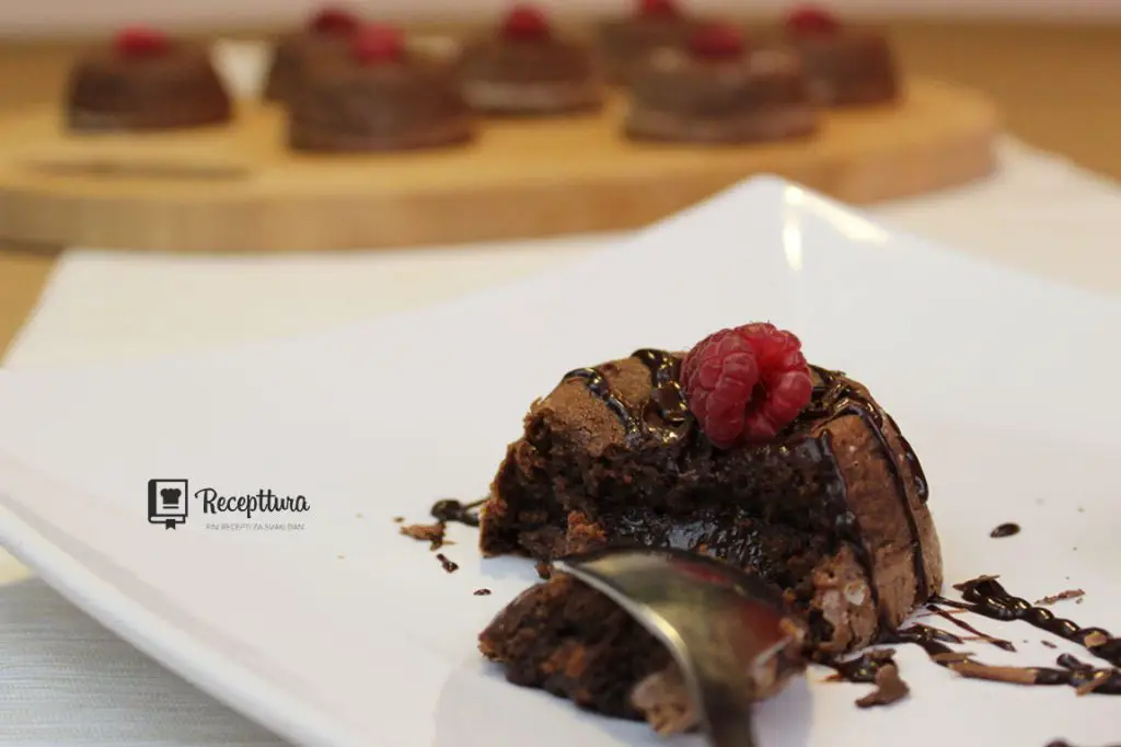 Lava kolač - Recepttura