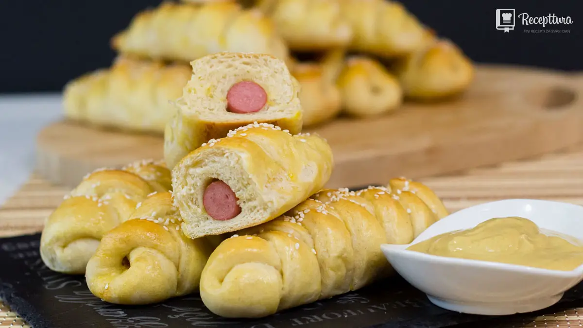 Hrenovke u tijestu - provjeren recept za najbolje tijesto - Recepttura
