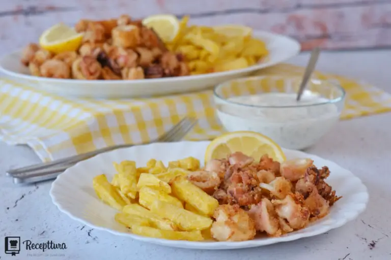 Pržene lignje s pomfritom - najhrskaviji recept