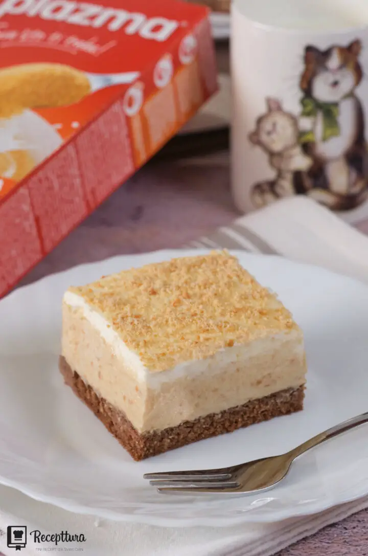 Plazma kolač - kremast i vrlo jednostavan - Recepttura