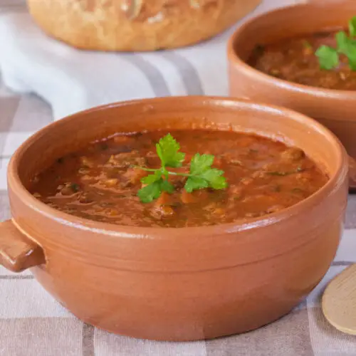 Slavonski čobanac s tri vrste mesa - Recepttura