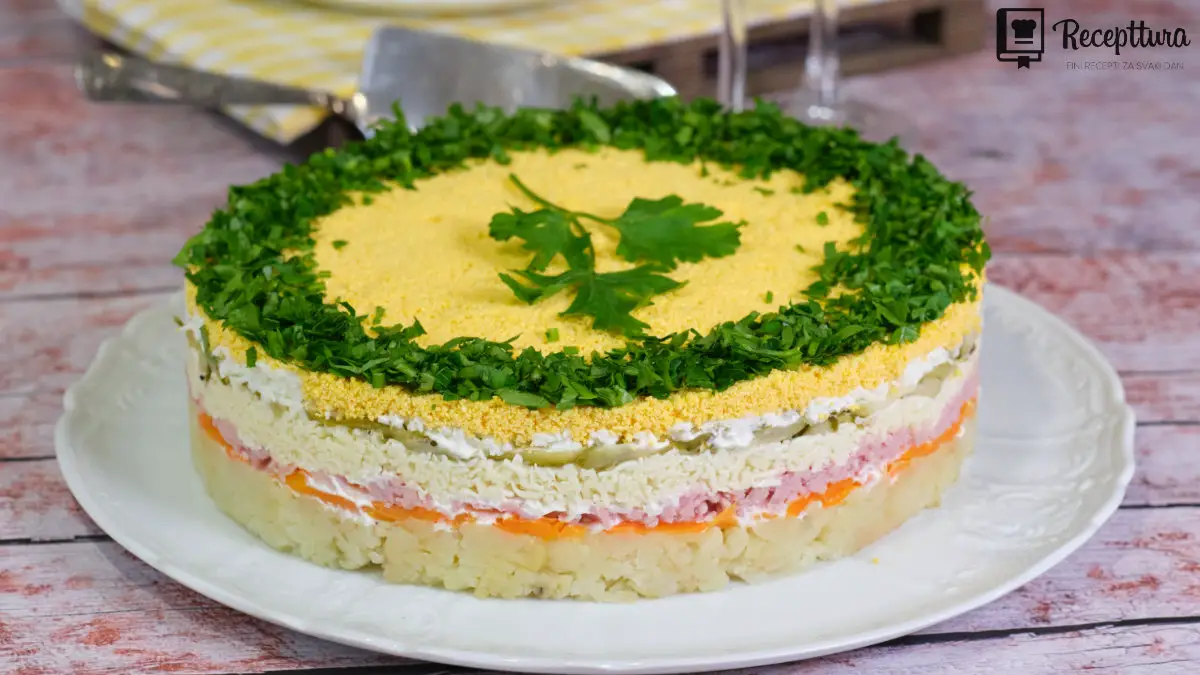 Mimoza salata - kraljica svakog svečanog stola - Recepttura