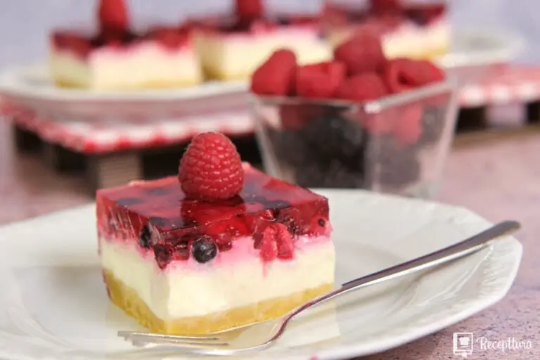 Mileram kocke - kolač sa šumskim voćem - Recepttura