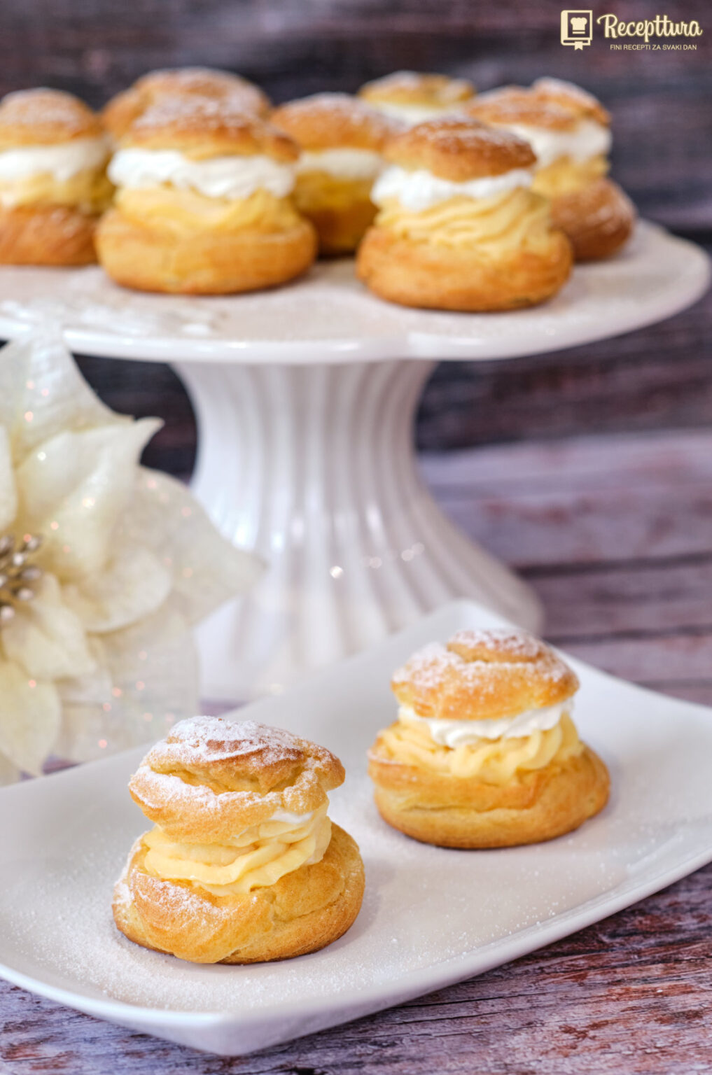 Princes krafne s pravom slastičarskom kremom - najbolji recept!